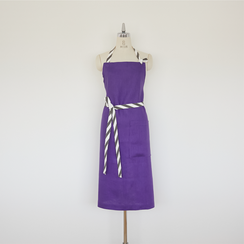 TAKIMAKI ORIGINAL ORGANIC APRON / PURPLE – TKMK