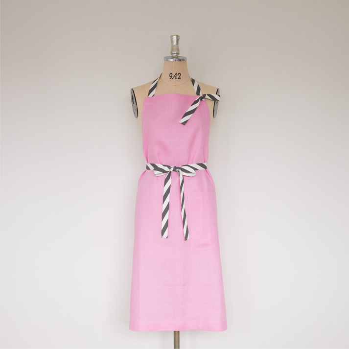 【新色】TAKIMAKI ORIGINAL ORGANIC APRON / BABY PINK – TKMK