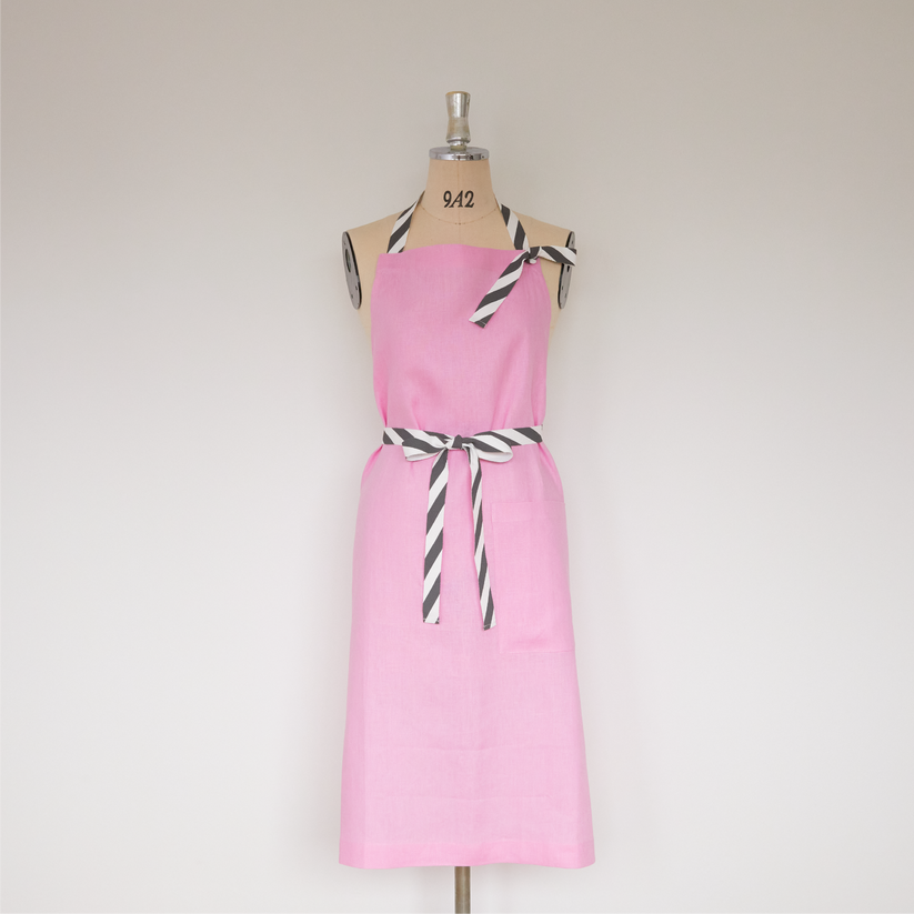 【新色】TAKIMAKI ORIGINAL ORGANIC APRON / BABY PINK – TKMK