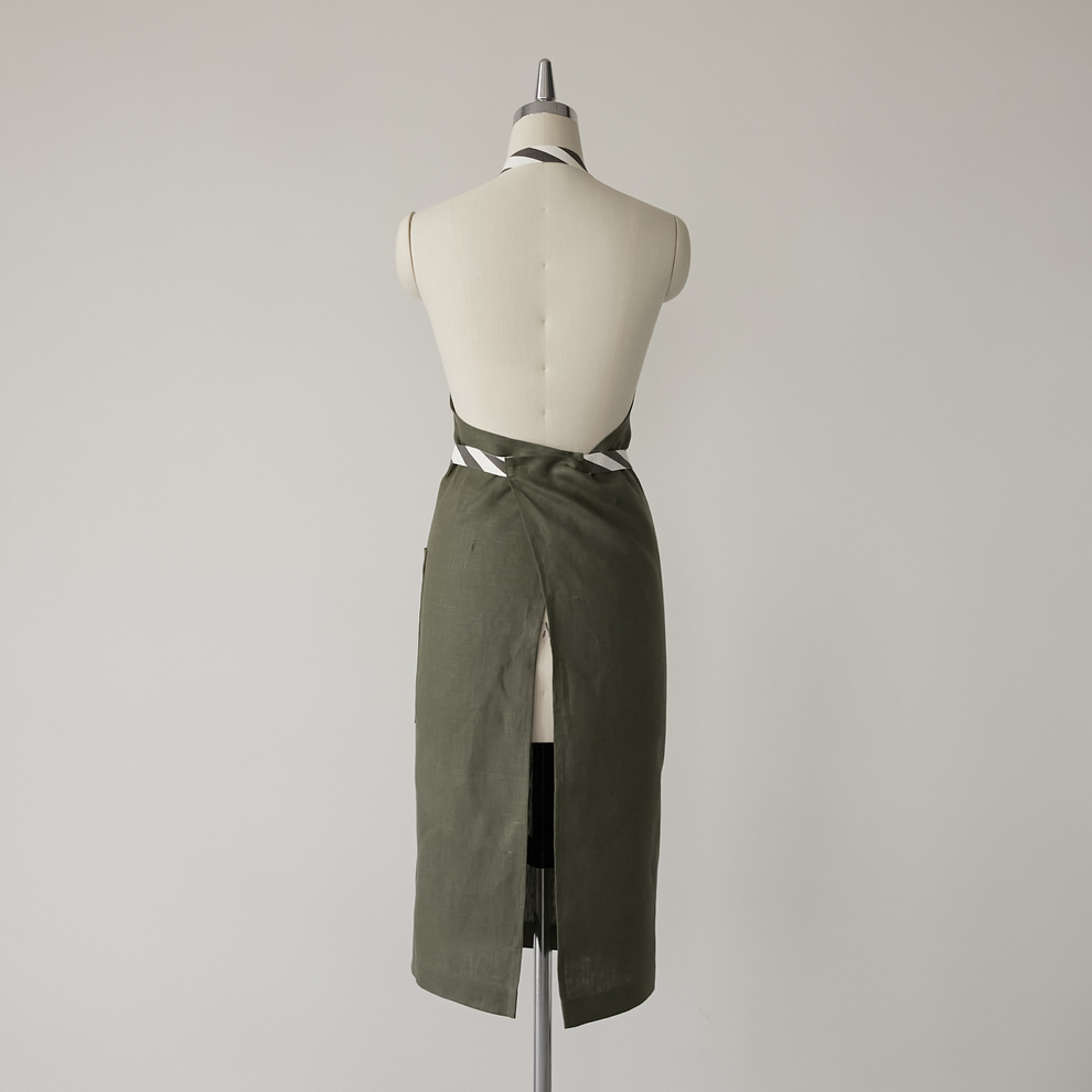 TAKIMAKI ORIGINAL ORGANIC APRON / KHAKI – TKMK®