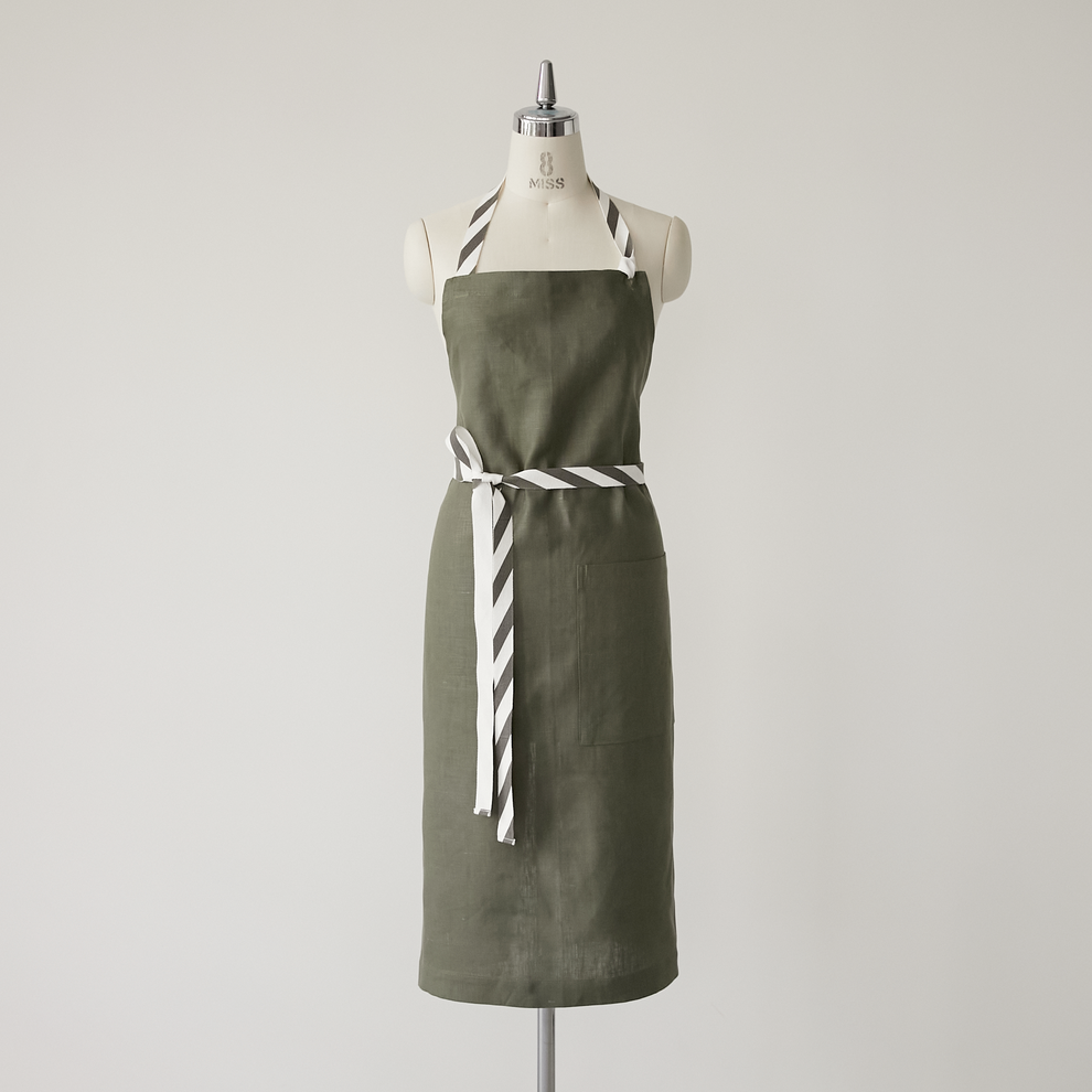TAKIMAKI ORIGINAL ORGANIC APRON / KHAKI – TKMK®